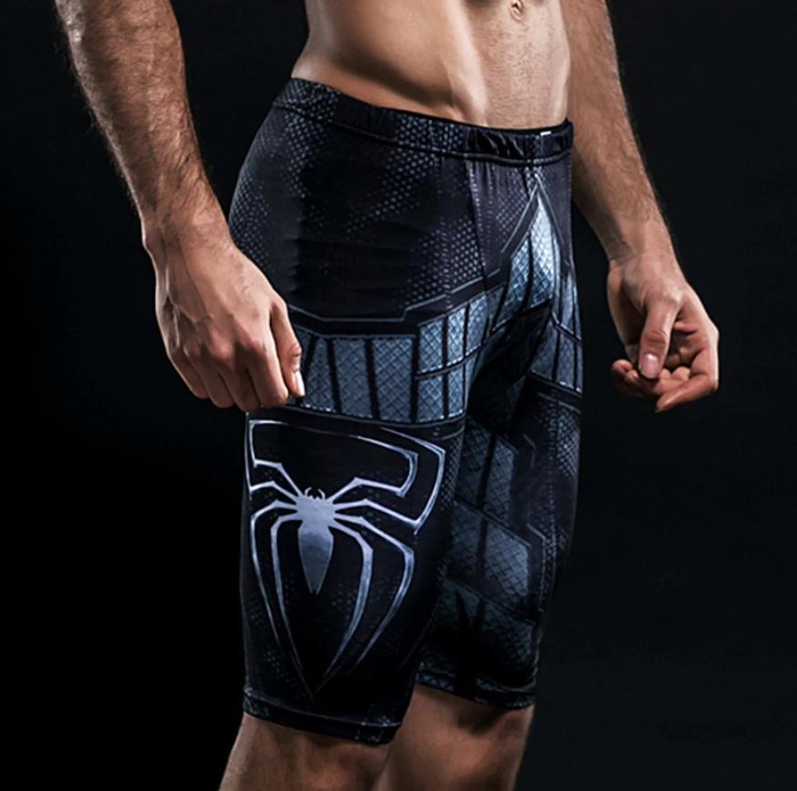 Spider Man Men's Compressive Grappling Spats Shorts – HeroCompression
