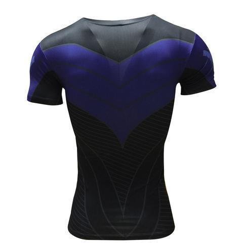 Nightwing Rash Guard Compression Shirt – HeroCompression