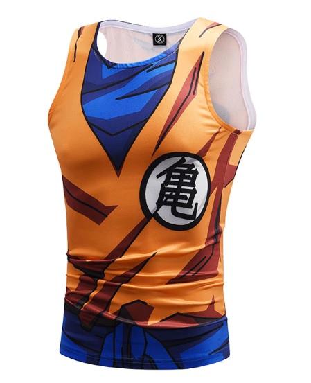 Goku Go Kanji 2.0 Dragon Ball Z Tank Top — HeroCompression