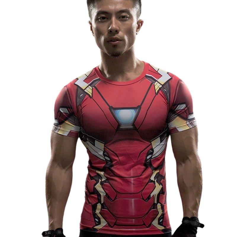 Iron Man 3 "Mark XXXIII" Compression Rash Guard | RashGuardStore.com ...