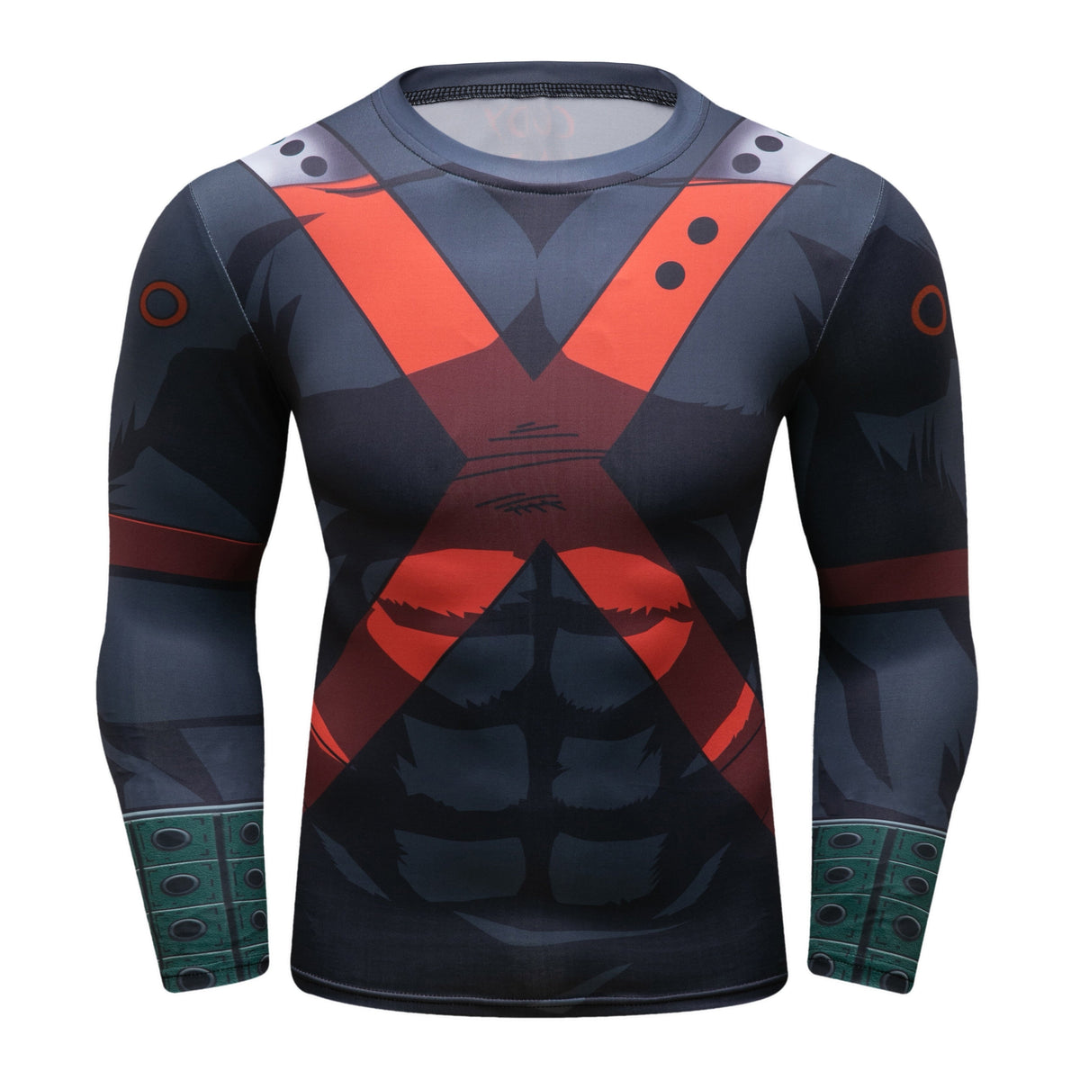 My Hero Academia 'Bakugo Armor' Elite Long Sleeve Rashguard ...