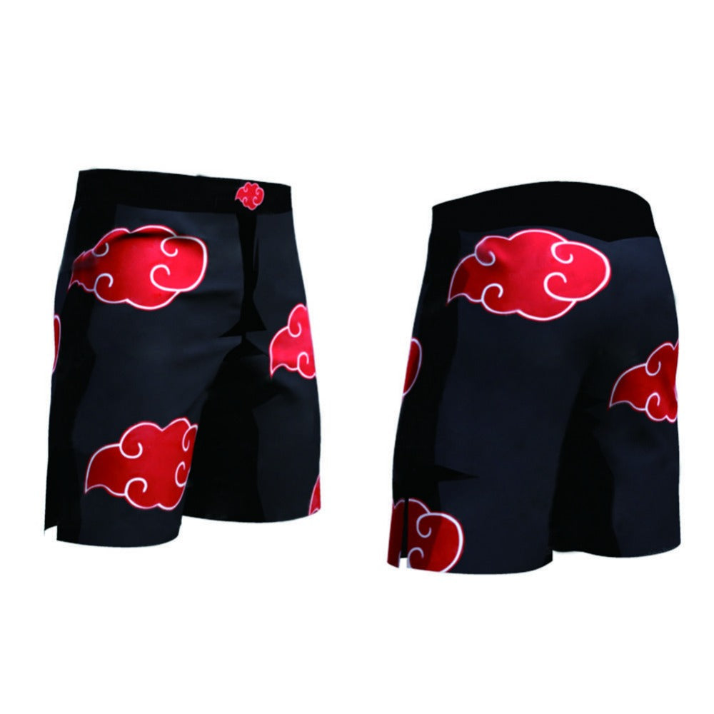 Men's Naruto 'Akatsuki' Shorts — HeroCompression