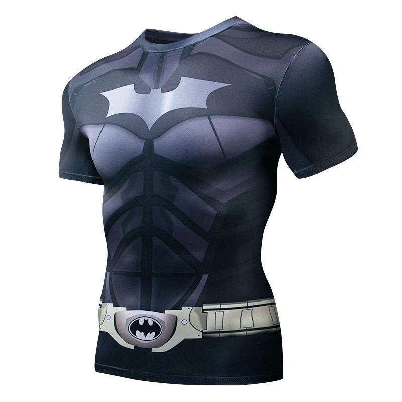 Batman Compression 'Batman Begins' Short Sleeve Rashguard — HeroCompression