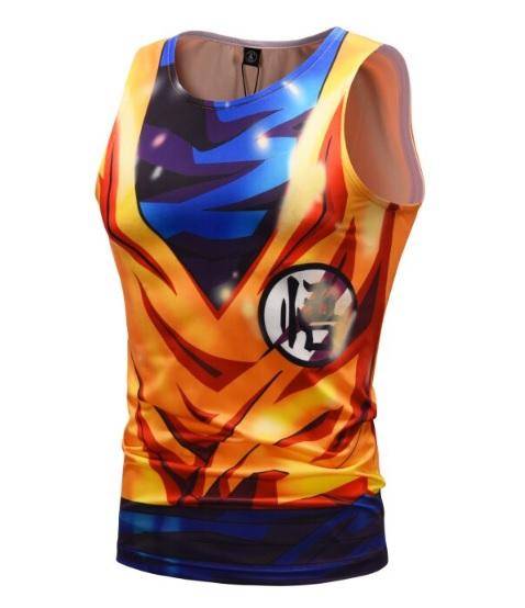 Super Saiyan God Goku Dragon Ball Z Tank Top — HeroCompression