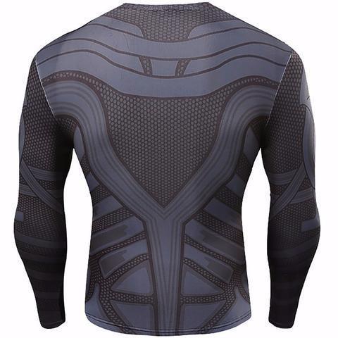 Batman Animated Long Sleeve Compression Rashguard | RashGuardStore.com ...