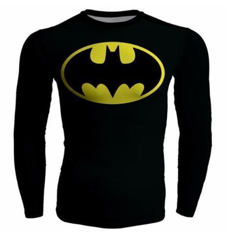 Batman 'Batman Returns' Compression Long Sleeve Rash Guard ...