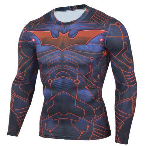 Batman Beyond Animated Long Sleeve Shirt | RashGuardStore.com ...