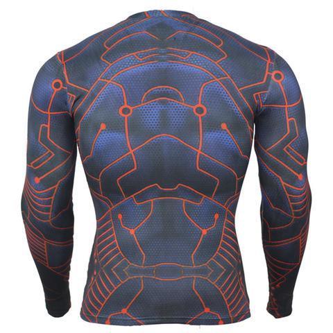Batman Beyond Animated Long Sleeve Shirt | RashGuardStore.com ...