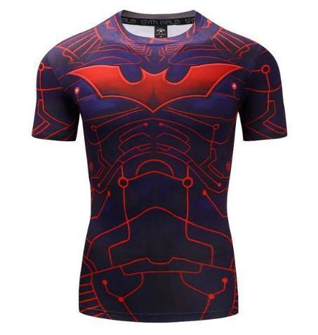 Batman 'Beyond Animated' Short Sleeve Compression Rashguard ...