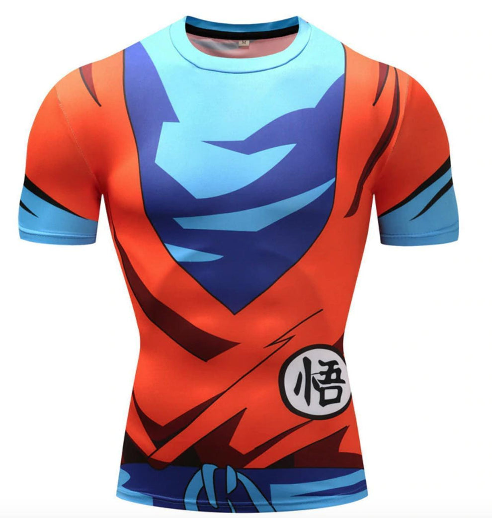 Goku Dragon Ball Z Compression Rash Guard | RashGuardStore.com ...