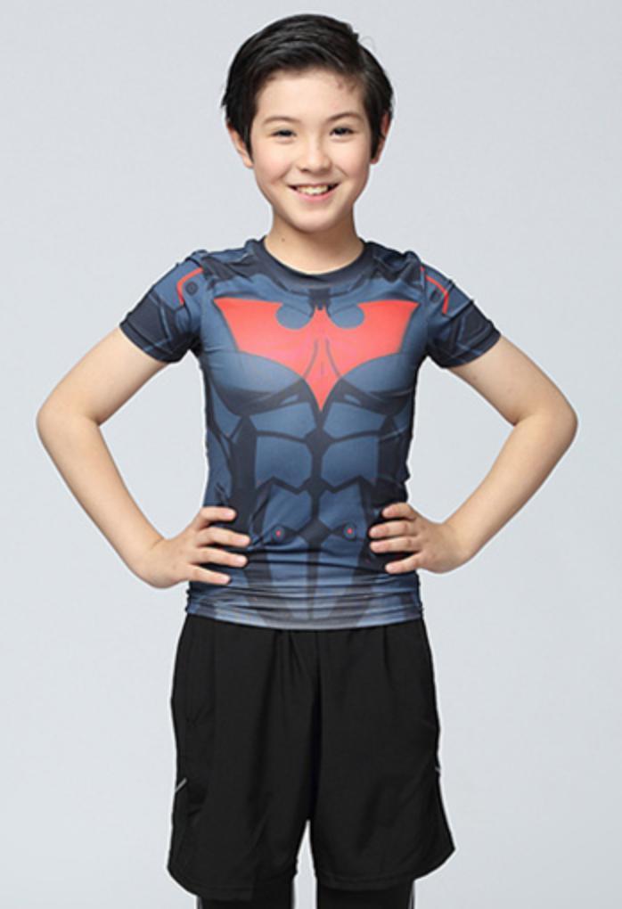 Kid's Batman Beyond Compression Rash Guard — HeroCompression