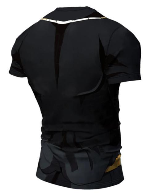 Onyx Broly Dragon Ball Z Short Sleeve Dri Fit Rash Guard — HeroCompression