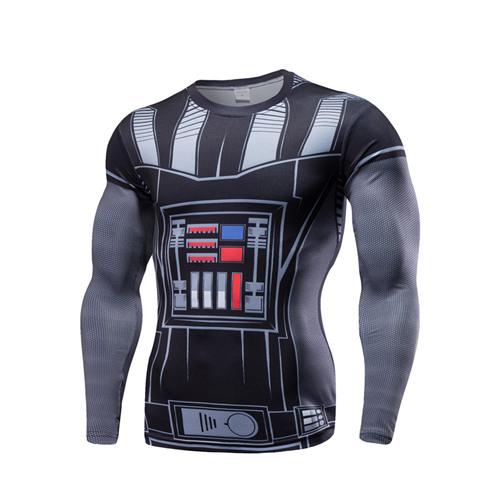 Star Wars Darth Vader Long Sleeve Compression Rashguard — HeroCompression