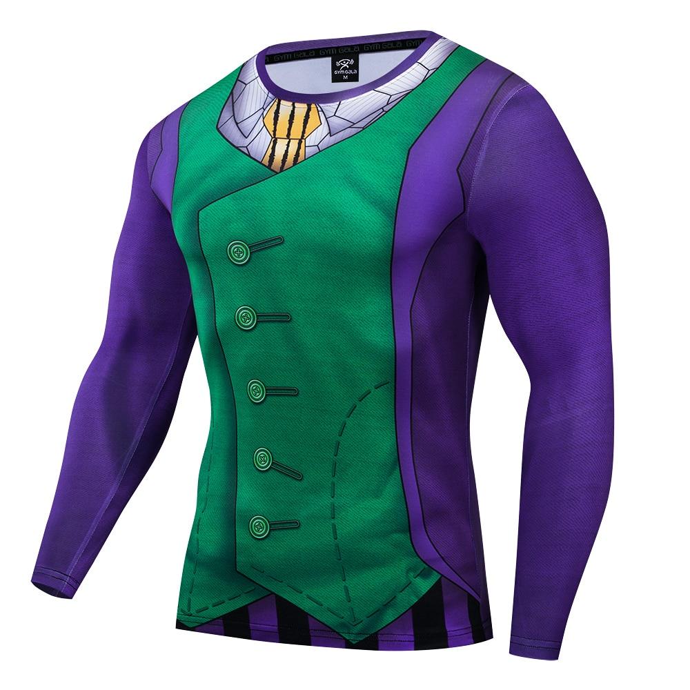 The Joker Compression Long Sleeve Rashguard — HeroCompression