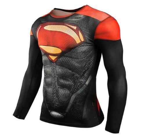 Superman Rash Guard Compression Shirt – HeroCompression