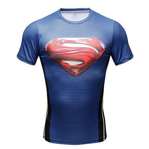 Superman "Smallville" Compression Short Sleeve Rashguard — HeroCompression