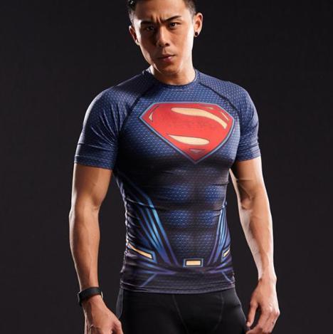 Superman Rash Guard Compression Shirt – HeroCompression