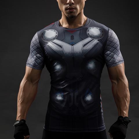 Thor 'Original MCU' Short Sleeve Compression Rashguard – HeroCompression