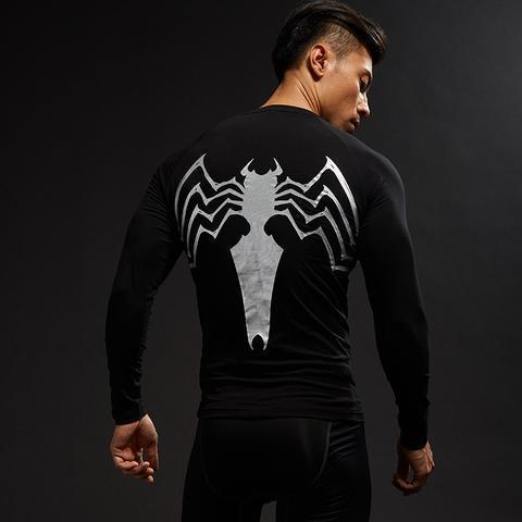 Venom 'Animated' Compression Long Sleeve Rashguard – HeroCompression